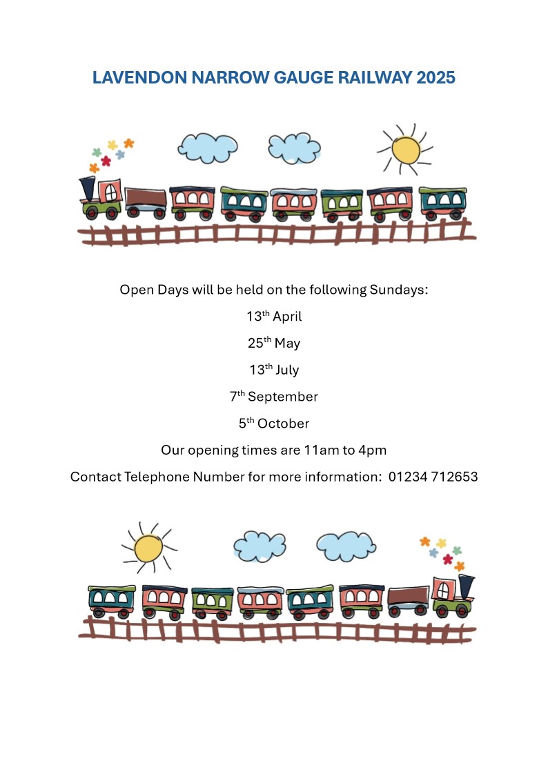 LAVENDON NARROW GAUGE RAILWAY 2025 | Lavendon Connection